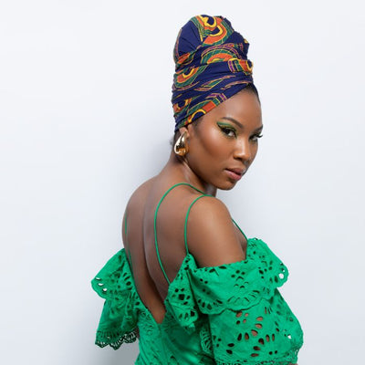 Printed Jersey Headwrap – Cee Cee's Closet NYC