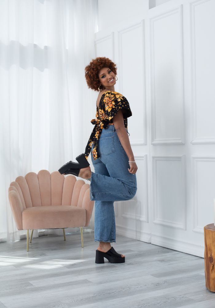 Alheri Art Gallery Crop Top – Cee Cee's Closet NYC