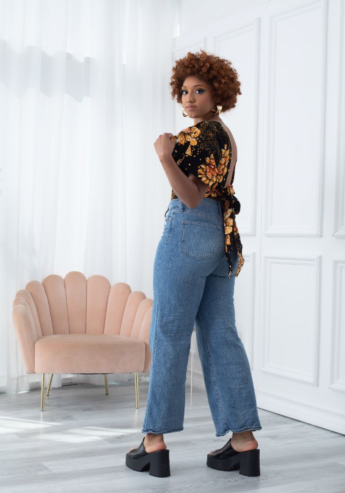 Alheri Art Gallery Crop Top – Cee Cee's Closet NYC