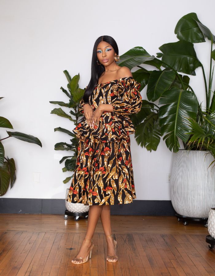 Boipelo Midi Skirt – Cee Cee's Closet NYC